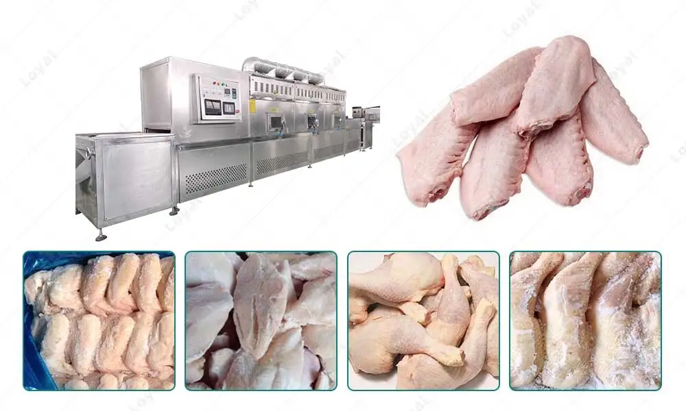 Industrial Microwave Chicken Defrosting Technology - Shandong Loyal ...