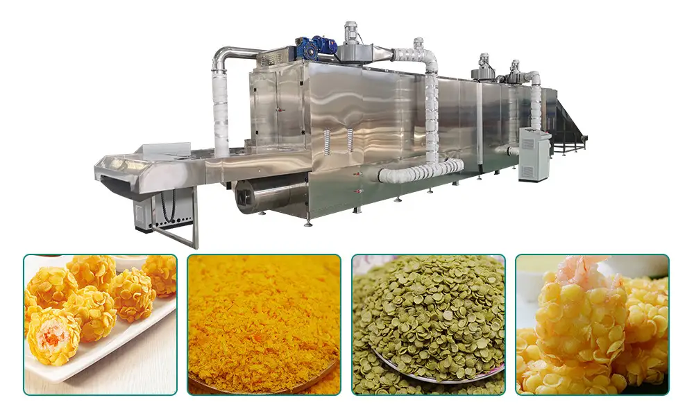 Industrial Microwave Bread crumbs Drying Technology - Shandong Loyal ...
