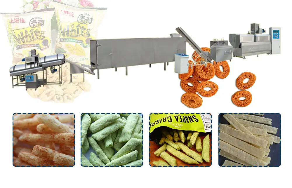 The Difference Between Fried and Extruded Foods - Shandong Loyal ...